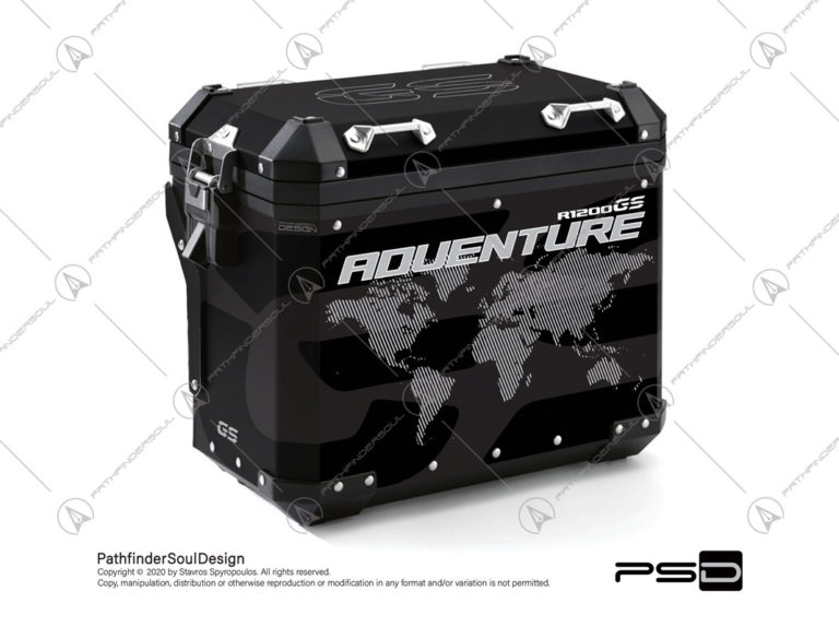 R1250GS Adventure Style Exclusive Swedish M90 camo stickers