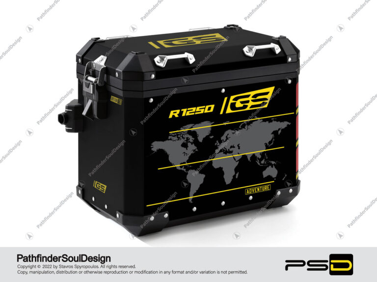 R1250GS Style HP "Active" stickers kit