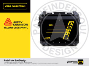 R1250GS Adventure "40 YEARS GS" stickers kit for BMW panniers