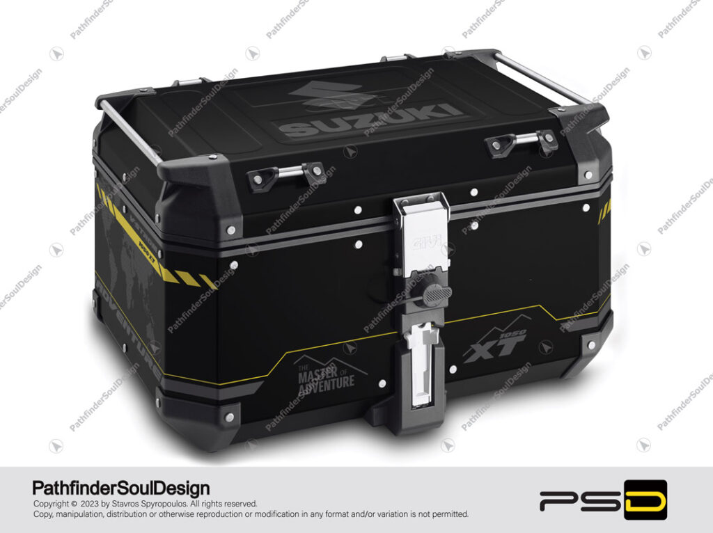 V-Strom 1050XT ABS/ADVENTURE top case stickers kit