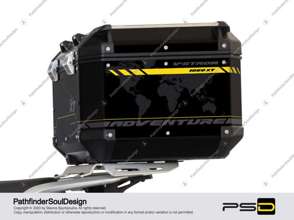 V-Strom 1050XT ABS/ADVENTURE top case stickers kit