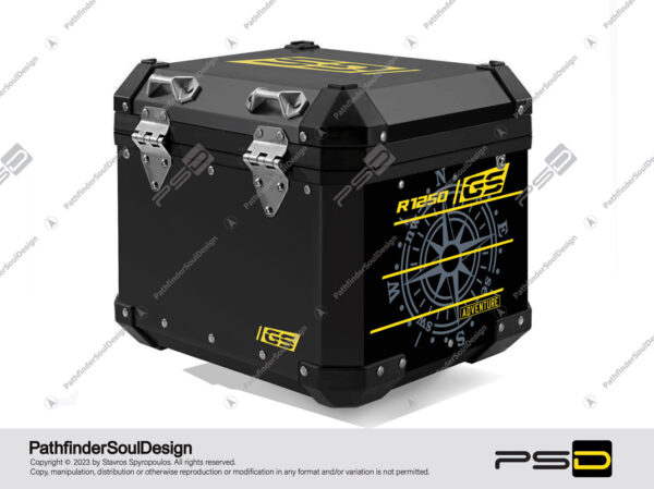 R1250GSA 40 YEARS GS Top Box "40 Years GS" stickers